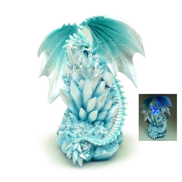 Dark Legends LED Crystal Quartz Dragon