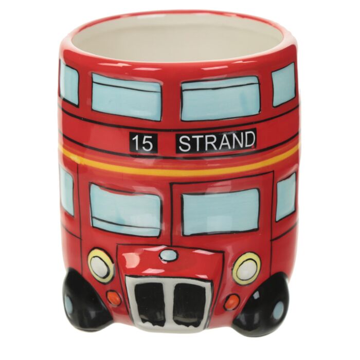 London Icons Red Routemaster Bus Ceramic Shaped Mug