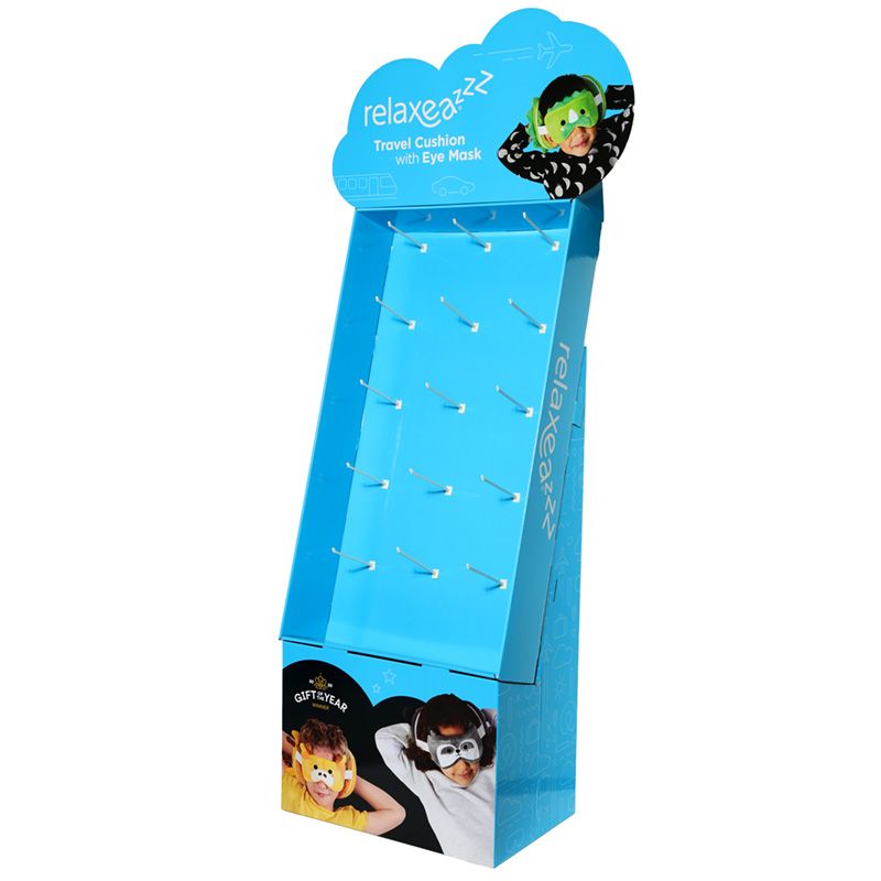 15 Hook FSDU Display Unit for Relaxeazzz Travel Pillows & Eye Masks