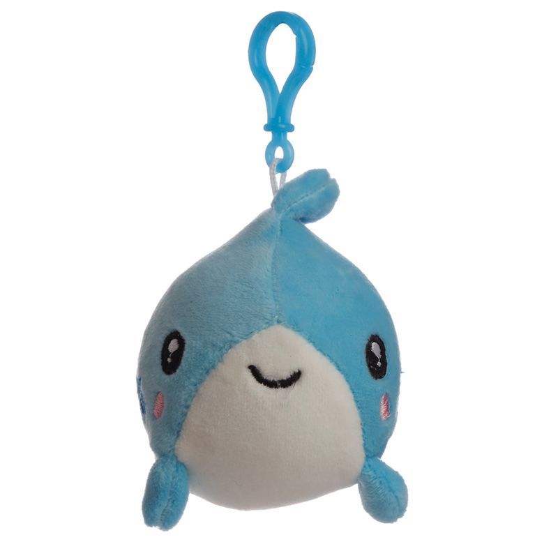 Adoramals Squeezies Squishy Plush Sealife Keyring