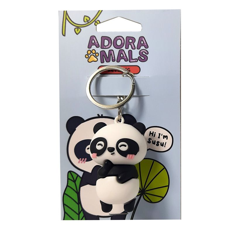 Susu the Panda Adoramals 3D PVC Keyring
