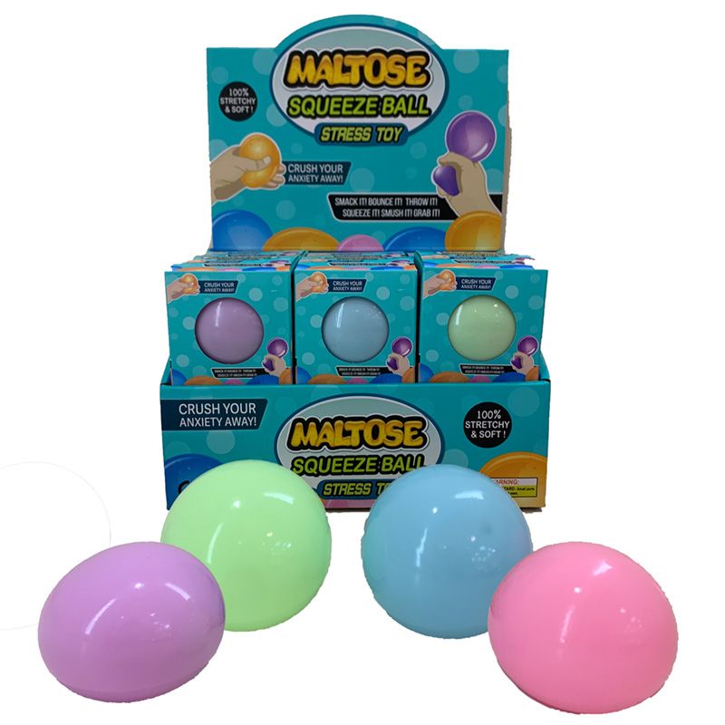 Maltose Squeezy Glow in the Dark Stress Ball