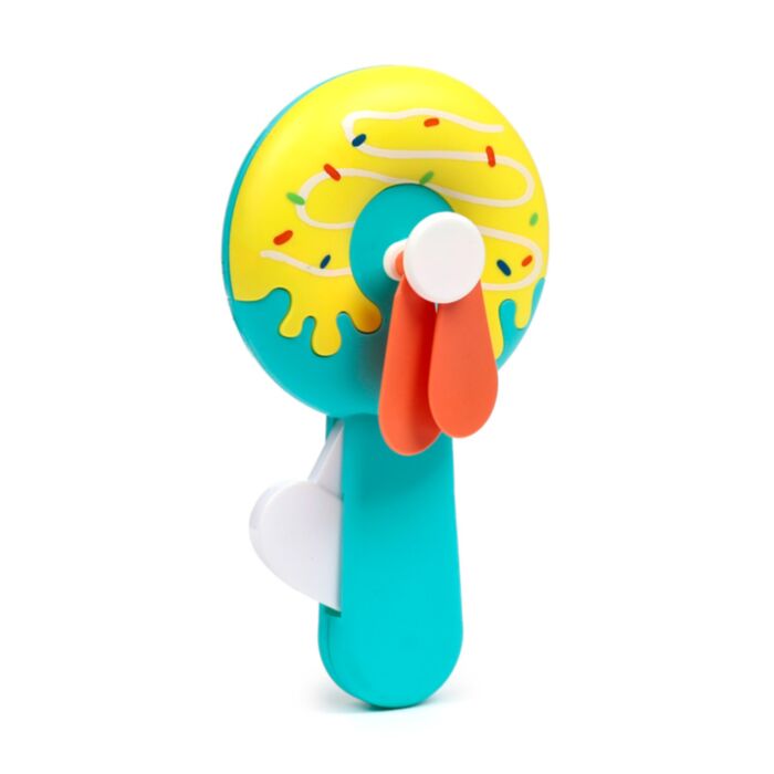 Donut Handheld Hand-Operated Fan