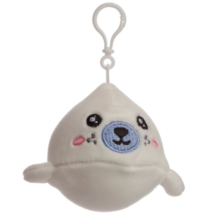 Adoramals Squeezies Squishy Plush Sealife Keyring
