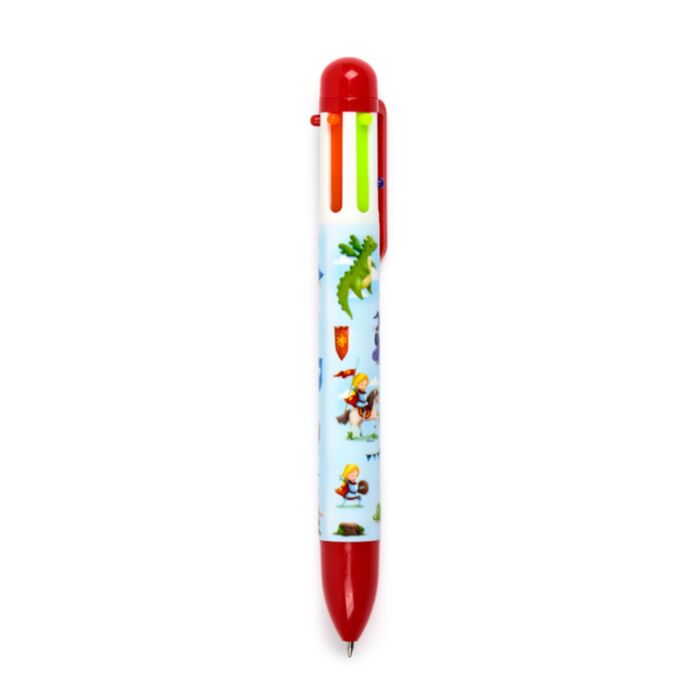 Knights & Dragons Multi Colour Pen (6 Colours)