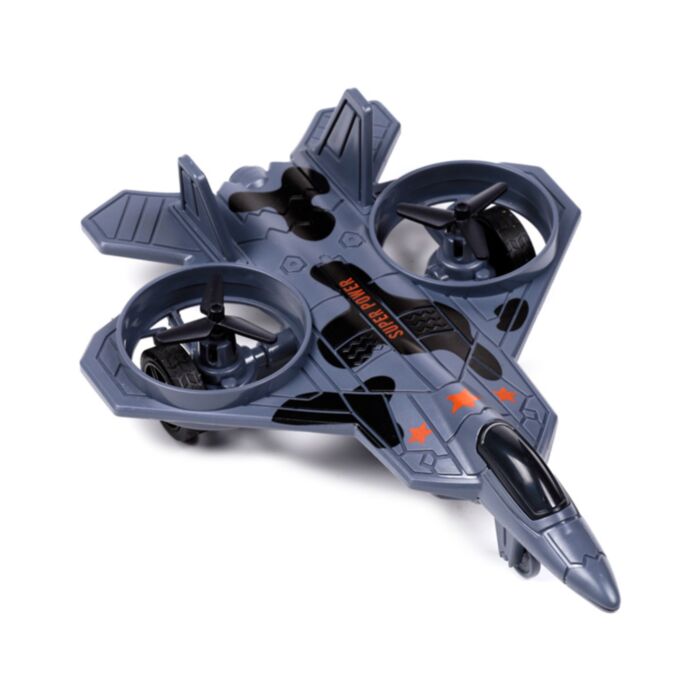 Stealth Fighter Friction Push/Pull Action Toy