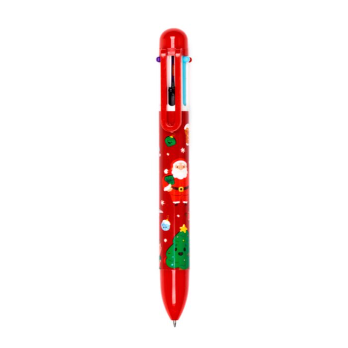 Jingle Bunch Christmas Multi Colour Pen (6 Colours)