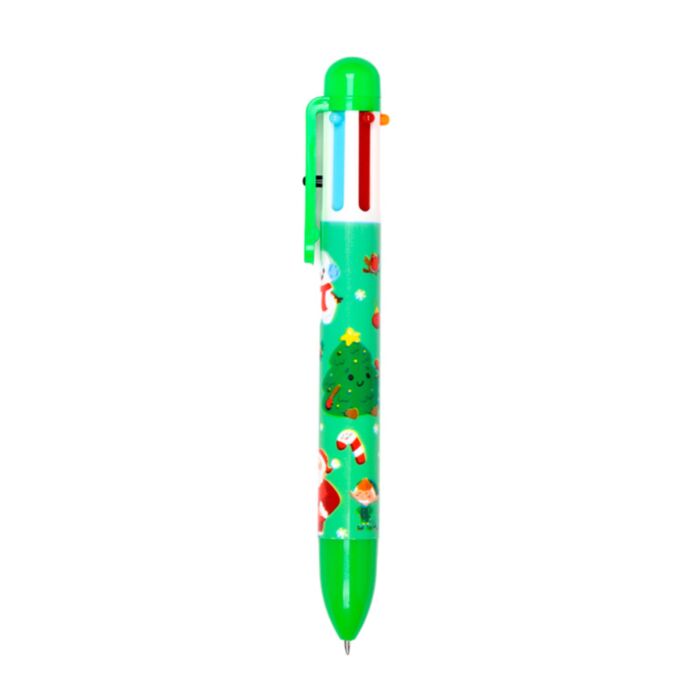 Jingle Bunch Christmas Multi Colour Pen (6 Colours)